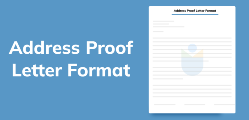 Address Proof Letter - Format, Definition, Uses, Sample, Examples, and More