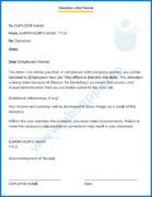 Demotion Letter - Format, Meaning, Samples, Examples and More