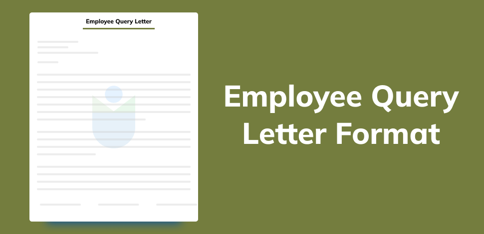Employee Query Letter Format Meaning Tips And Examples