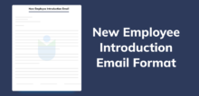 New Employee Introduction Email - Format, Importance, Tips, and More