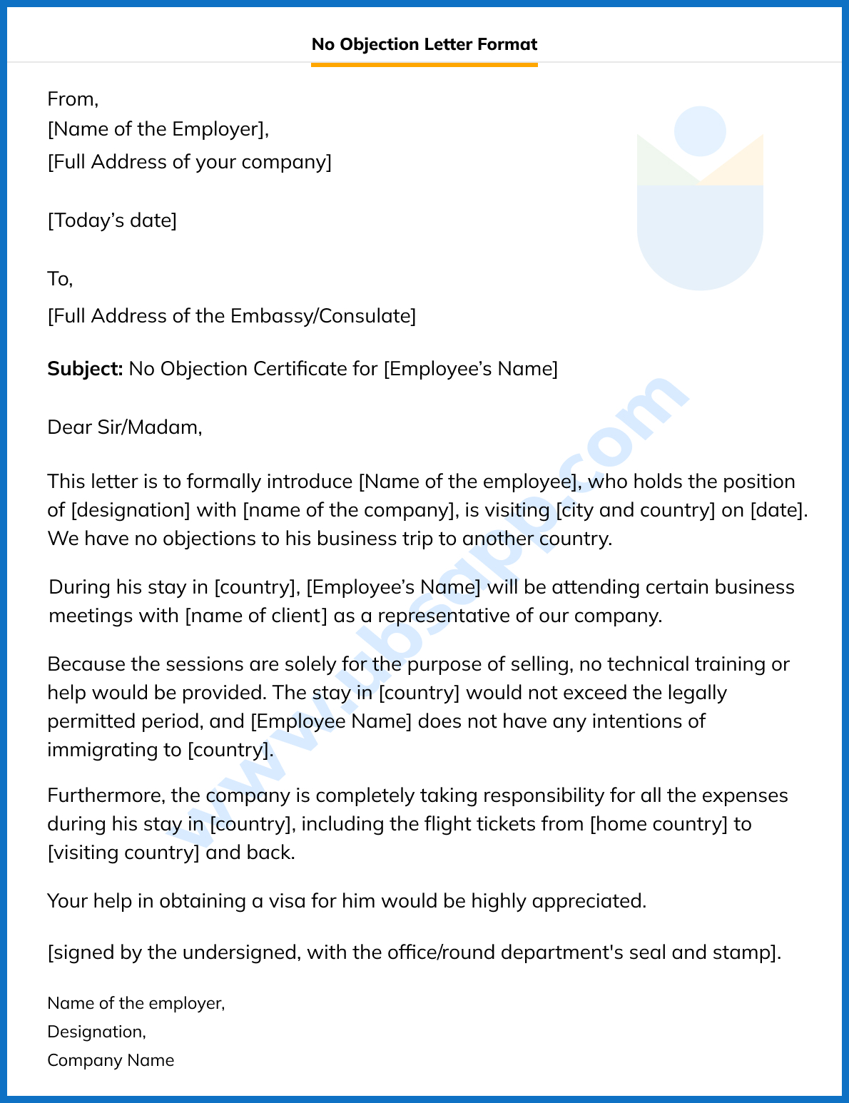 Noc Letter