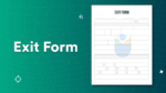 Employee Exit Form - Get Detailed Information About it? Read This! | UBS